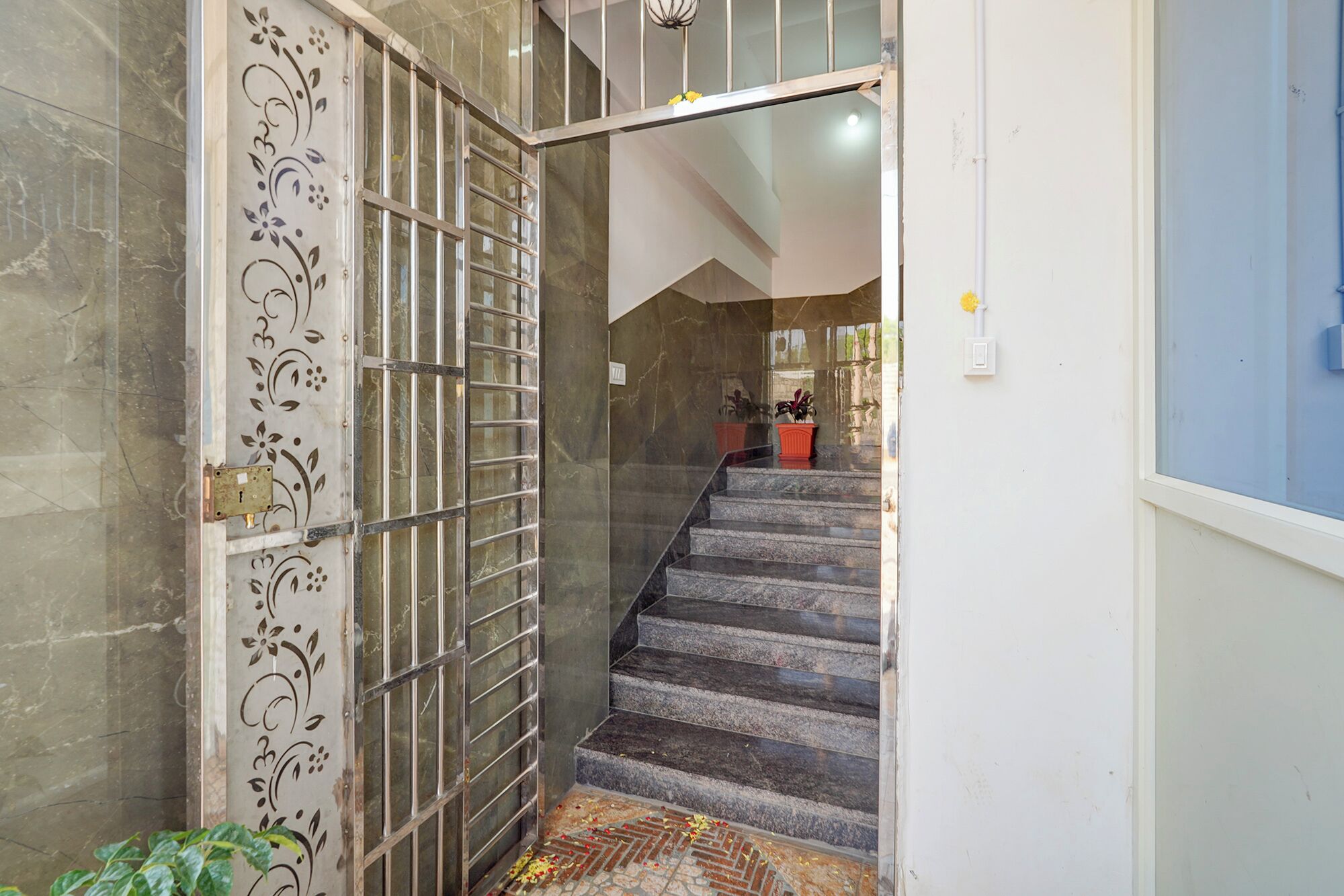 Entrada da propriedade