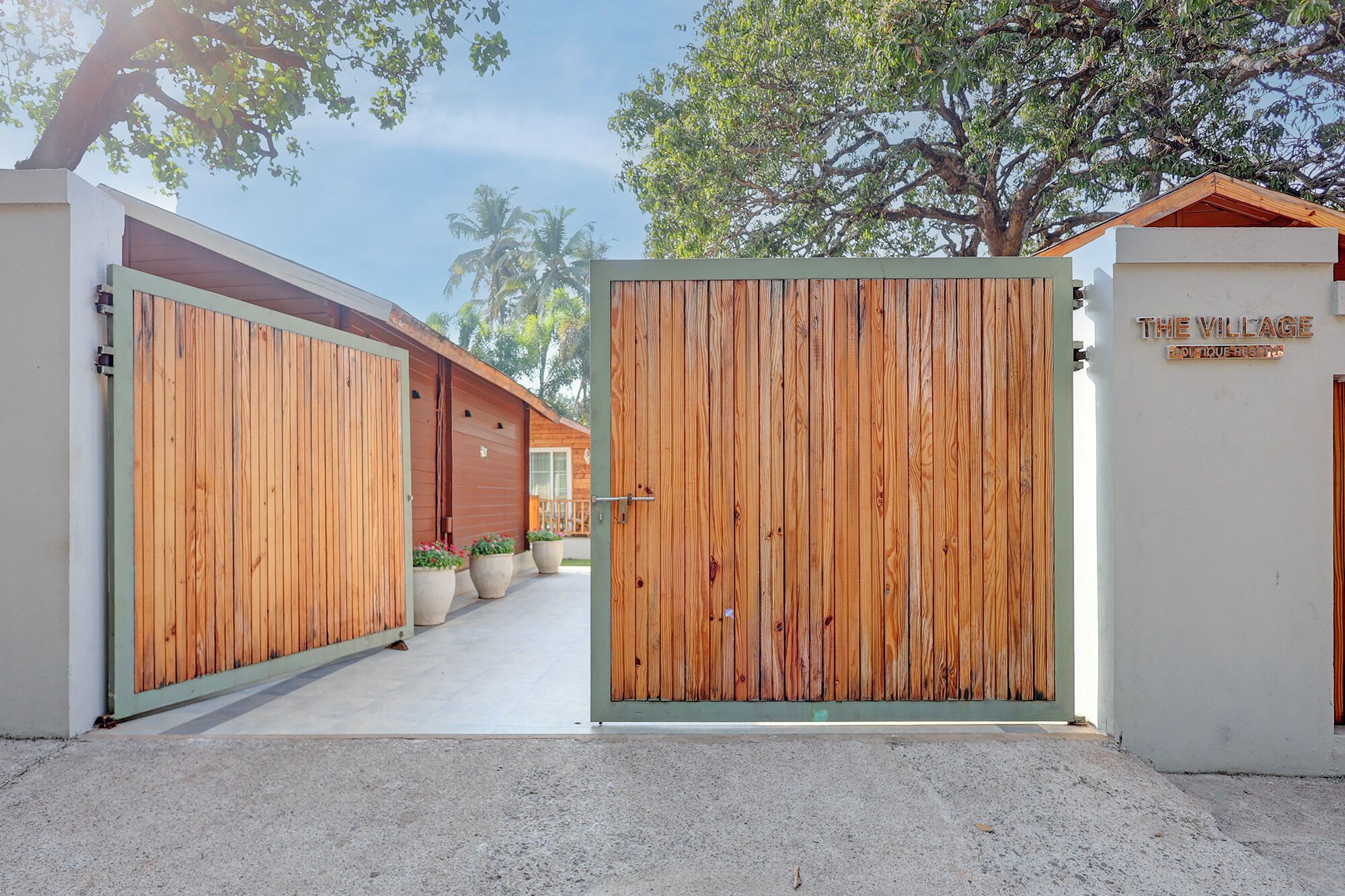 Entrada da propriedade