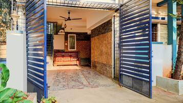 Entrada do alojamento