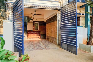 Entrada do alojamento