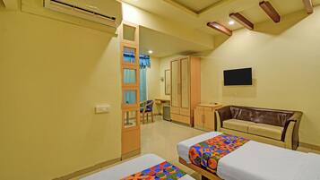 Lençóis de algodão egípcio, roupa de alta qualidade, cofre no quarto