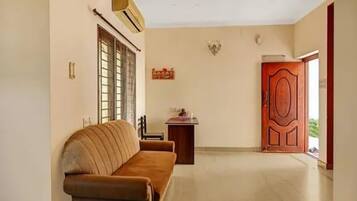 Área de estar no saguão