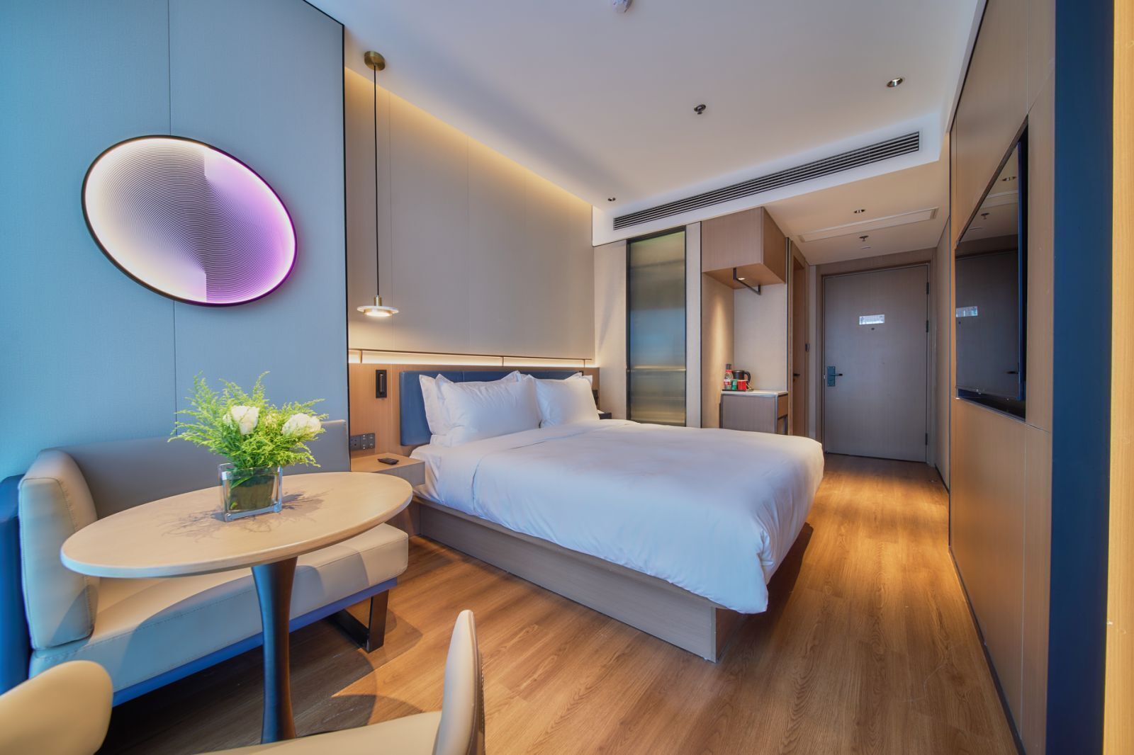 Quarto Duplo Empresarial para 1 Pessoa | Wi-fi grátis 