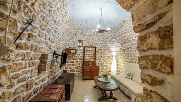 Vila standard, 2 quartos, 2 banheiros (Villino Salentum Pool&Greenery) | Área de estar