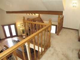 Casa, 4 quartos, acessível, sacada | Sala de estar