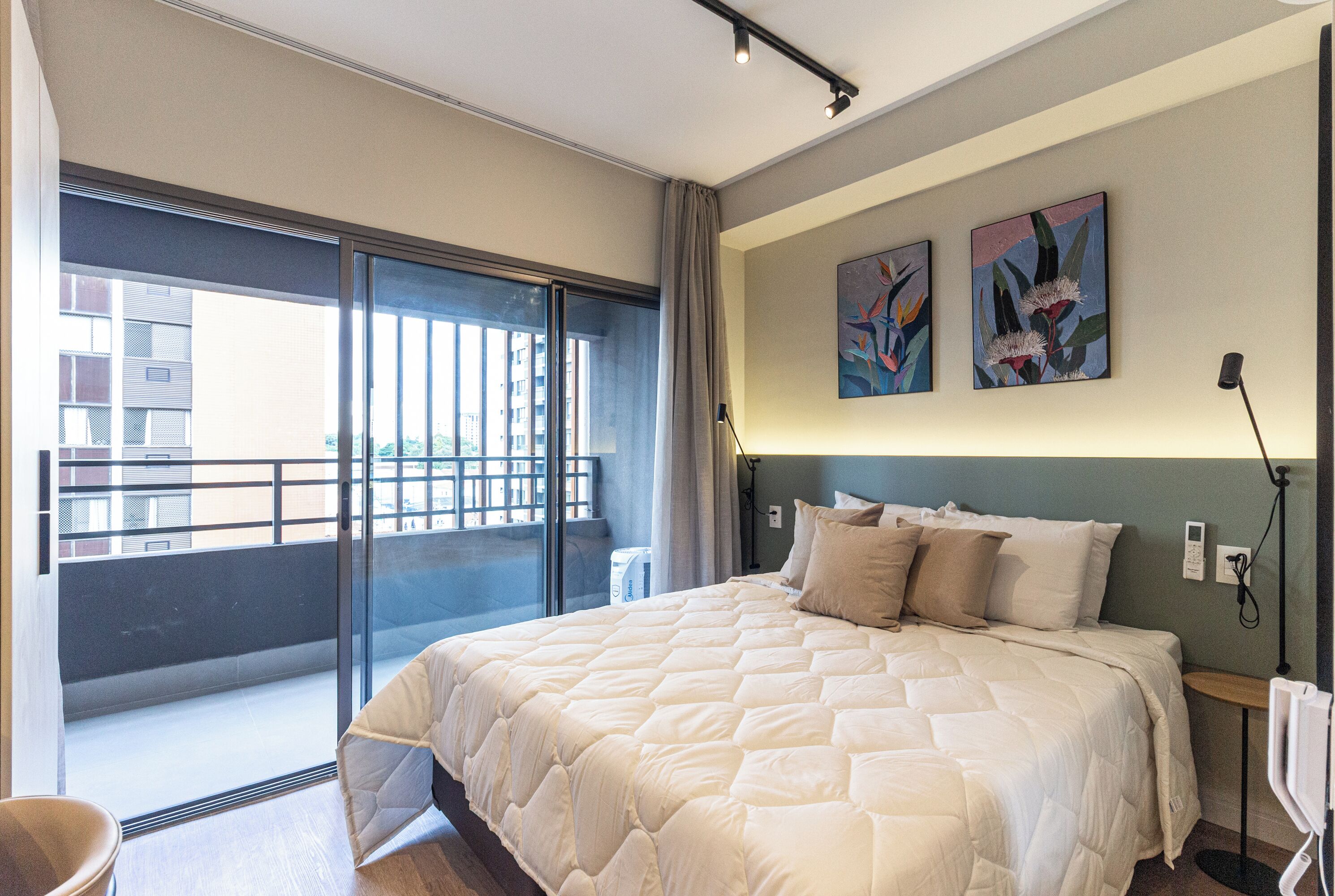 Estúdio conforto | Wi-Fi de cortesia, roupa de cama