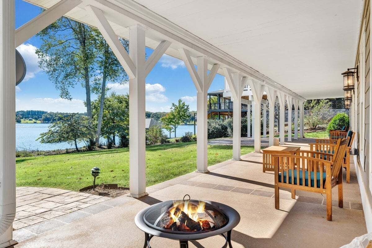 Casa, várias camas, pátio (LAKE Paradiso) | Terraço/pátio interior