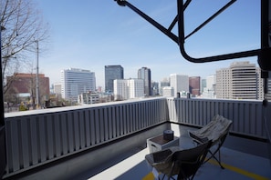 Casa Móvel, 1 cama queen-size, não fumadores, Vista para a cidade | Wi-fi grátis