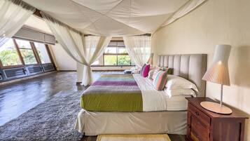 Quarto Duplo Presidencial, vista para a praia