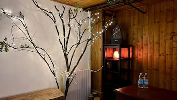 Quarto Romântico, vista para o jardim | Cortinas/cortinados opacos, Wi-fi grátis