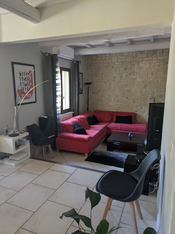 Holiday Home 'Grand Gîte Au Pied Du Ventoux' With Private Pool, Wi-fi And Air Conditioning - Carpentras