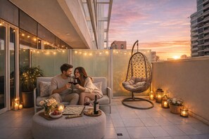 Apartamento luxo | Sacada