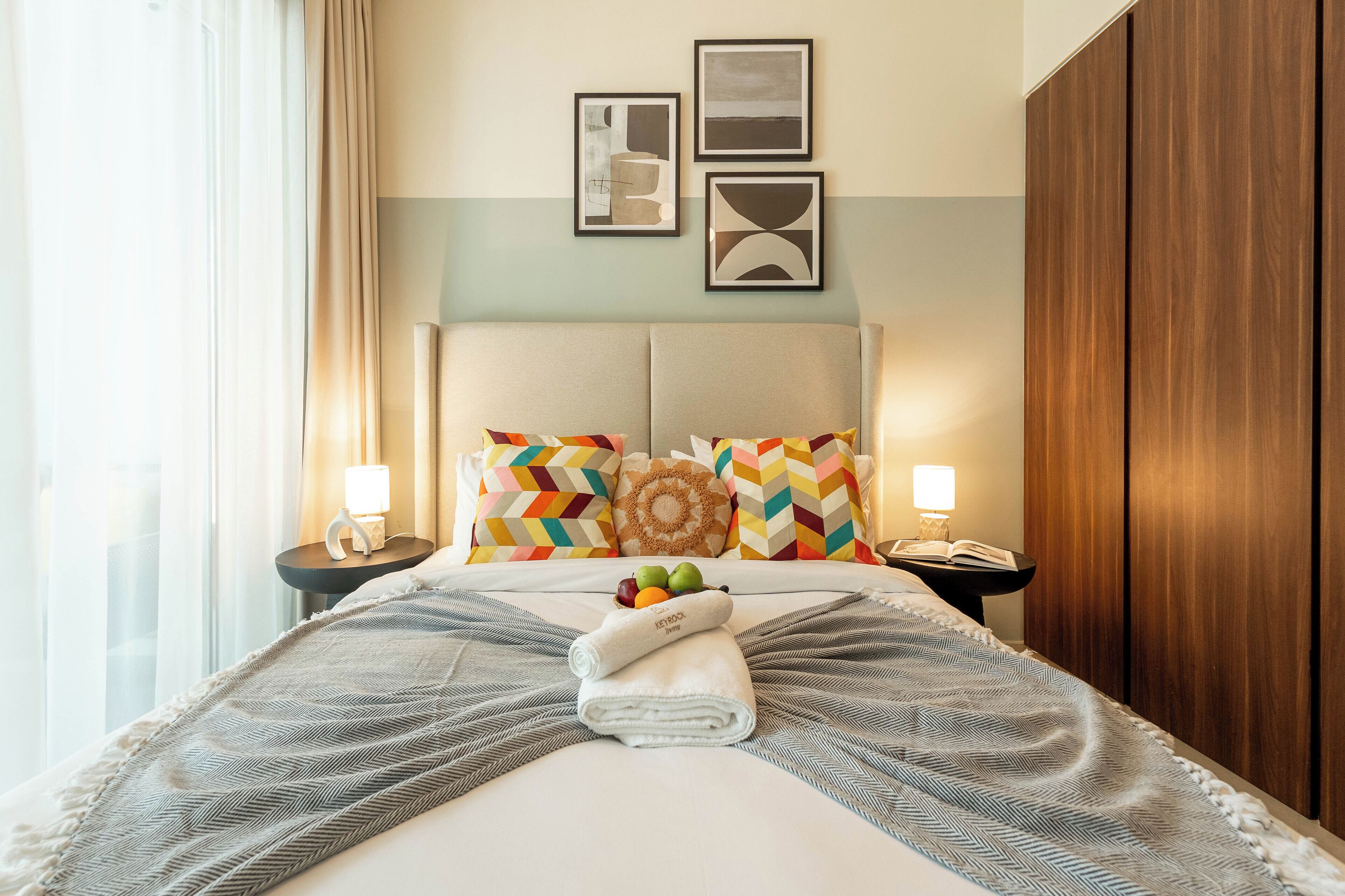 Apartamento Deluxe | Roupa de alta qualidade, camas de colchão viscoelástico 