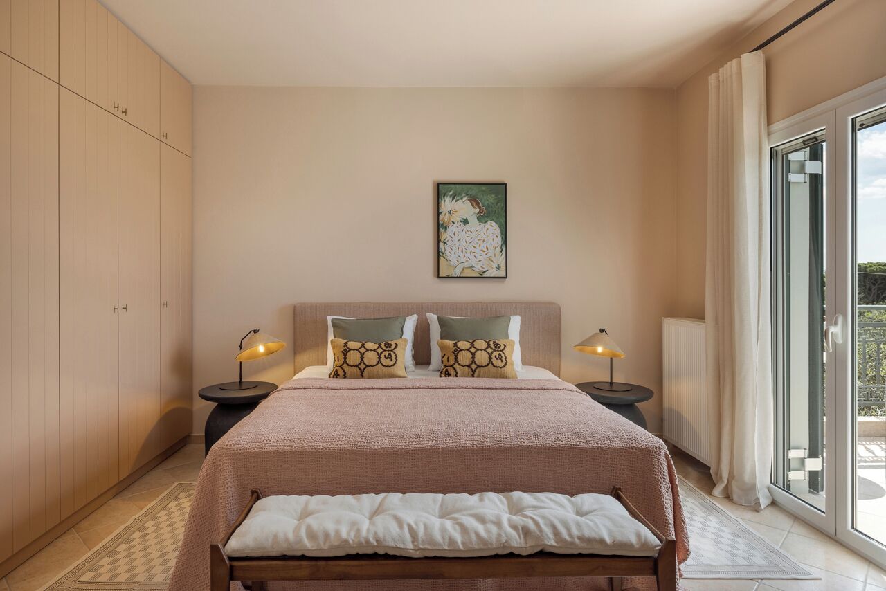 Vila família, 4 quartos, piscina particular | Roupas de cama de algodão egípcio, roupas de cama premium