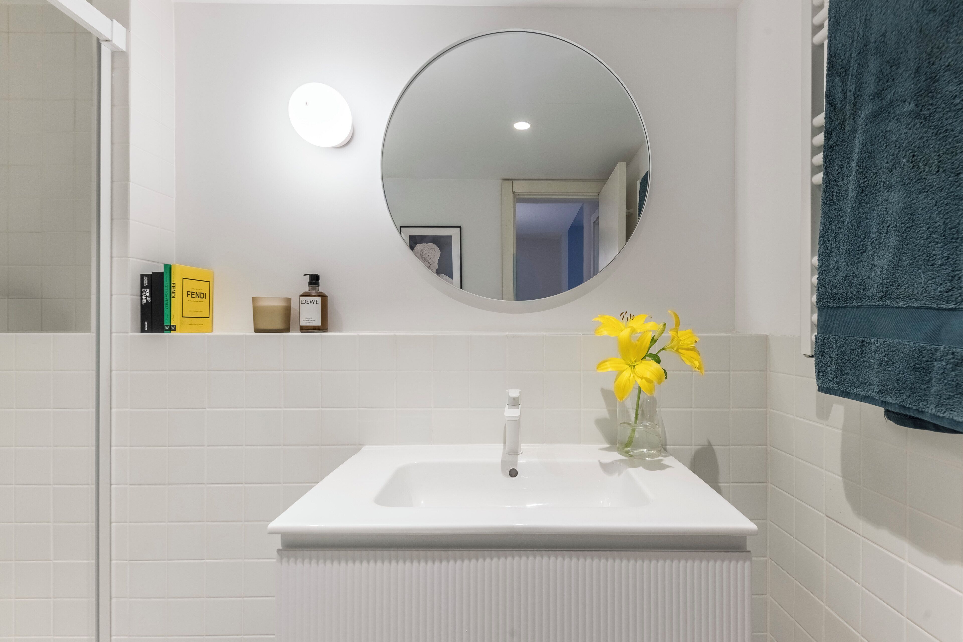 Apartamento Comfort | Casa de banho | Um polibã, um secador de cabelo, toalhas fornecidas, sabão 