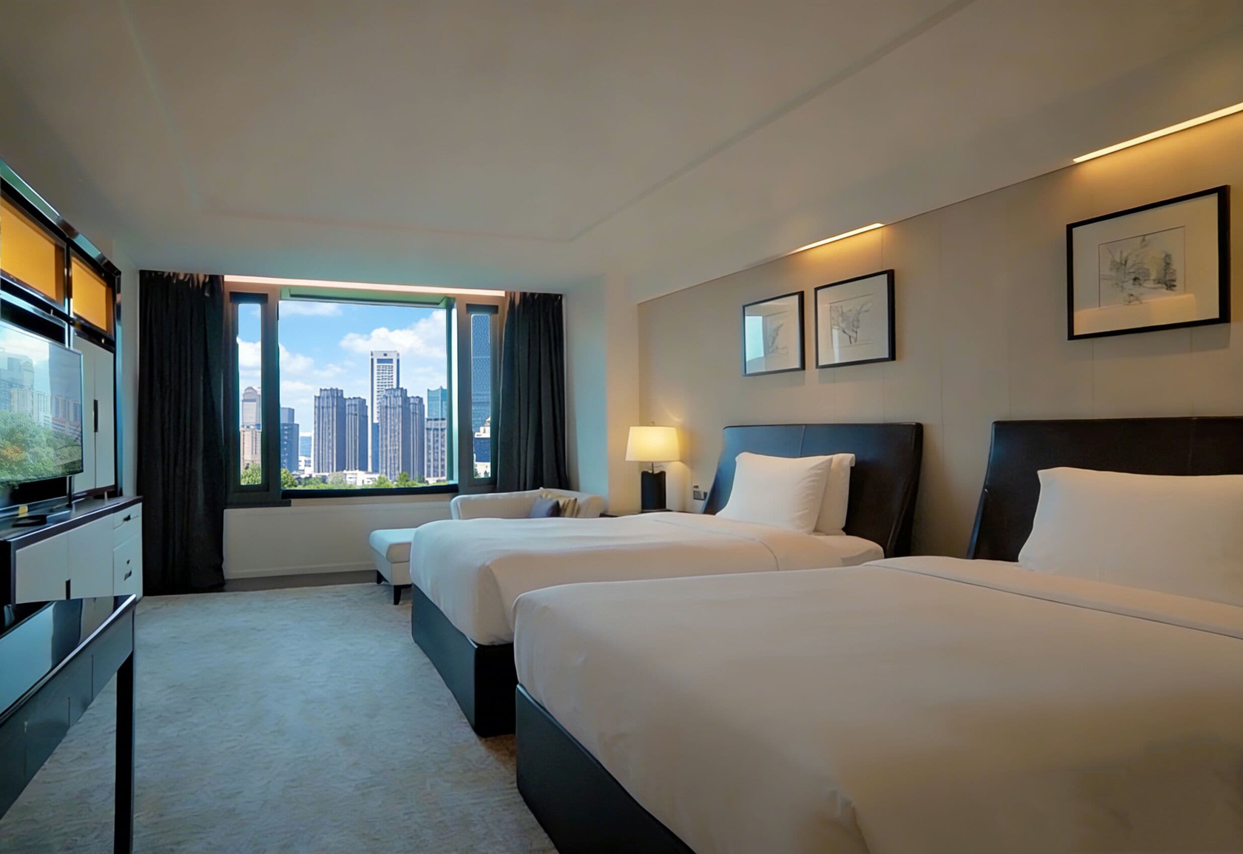 Quarto Básico | Cofre no quarto, secretária 