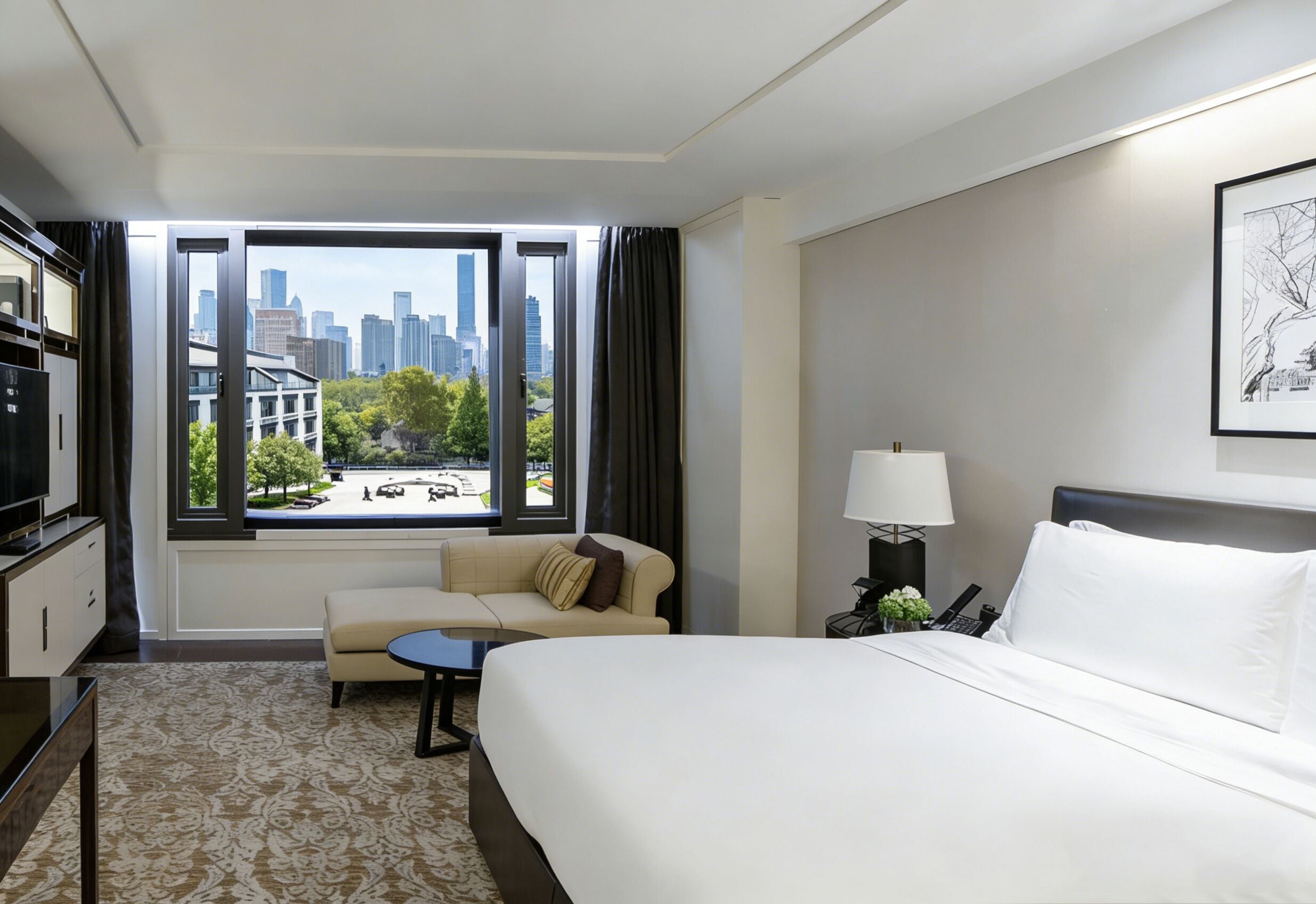 Quarto Signature | Cofre no quarto, secretária 