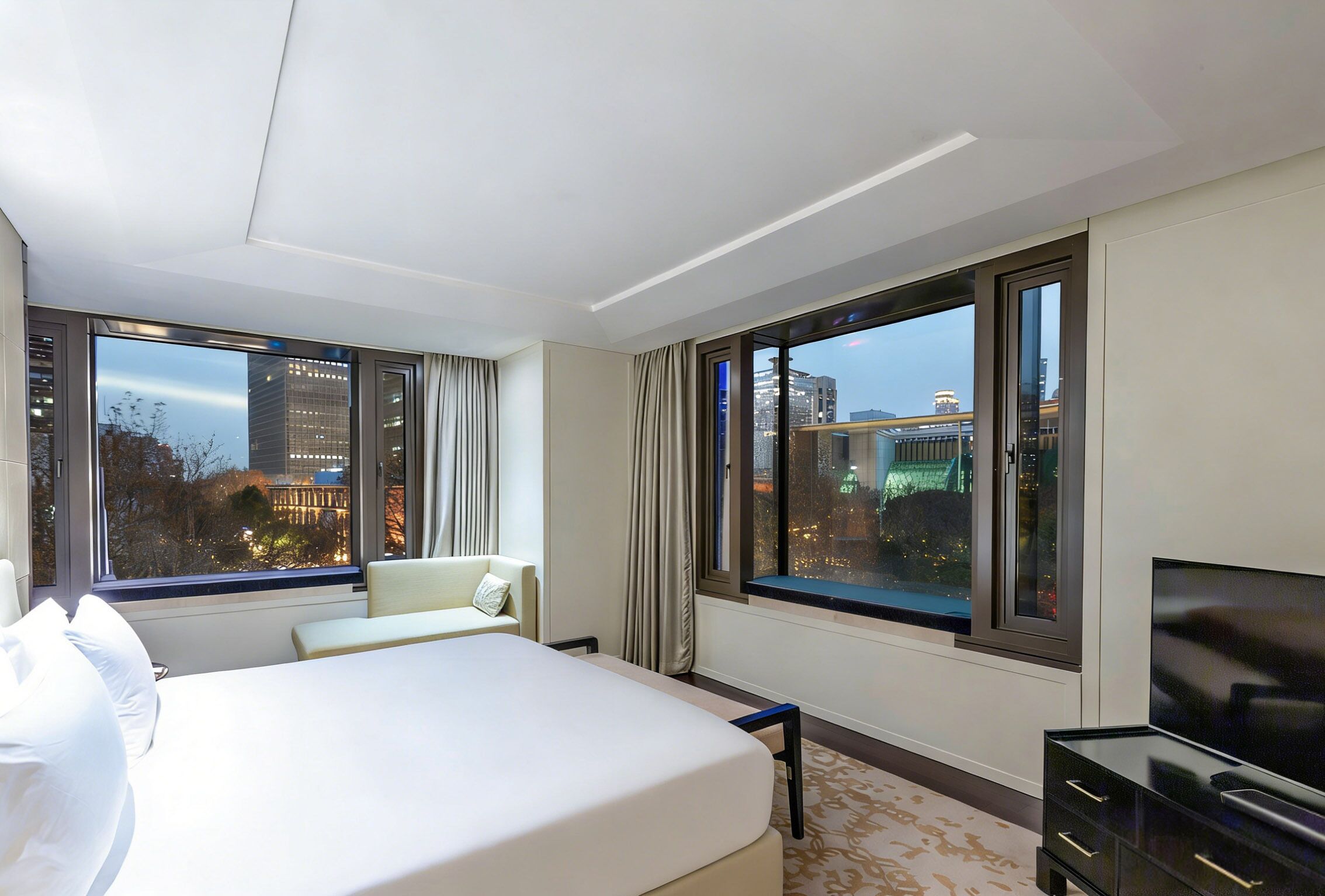 Quarto de Luxo | Cofre no quarto, secretária 