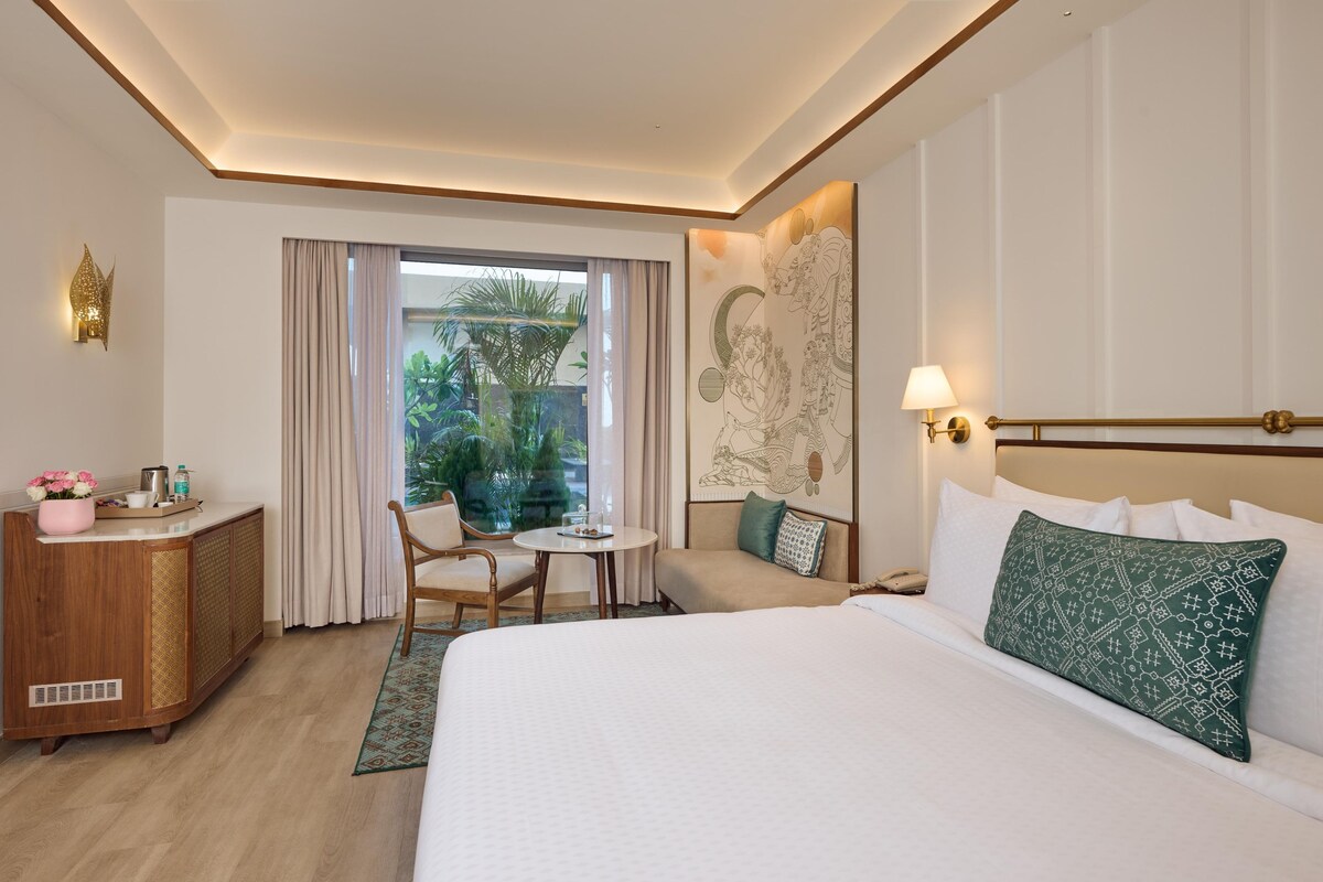 Quarto Premium, 1 cama de casal | Roupa hipoalergénica, minibar, secretária 