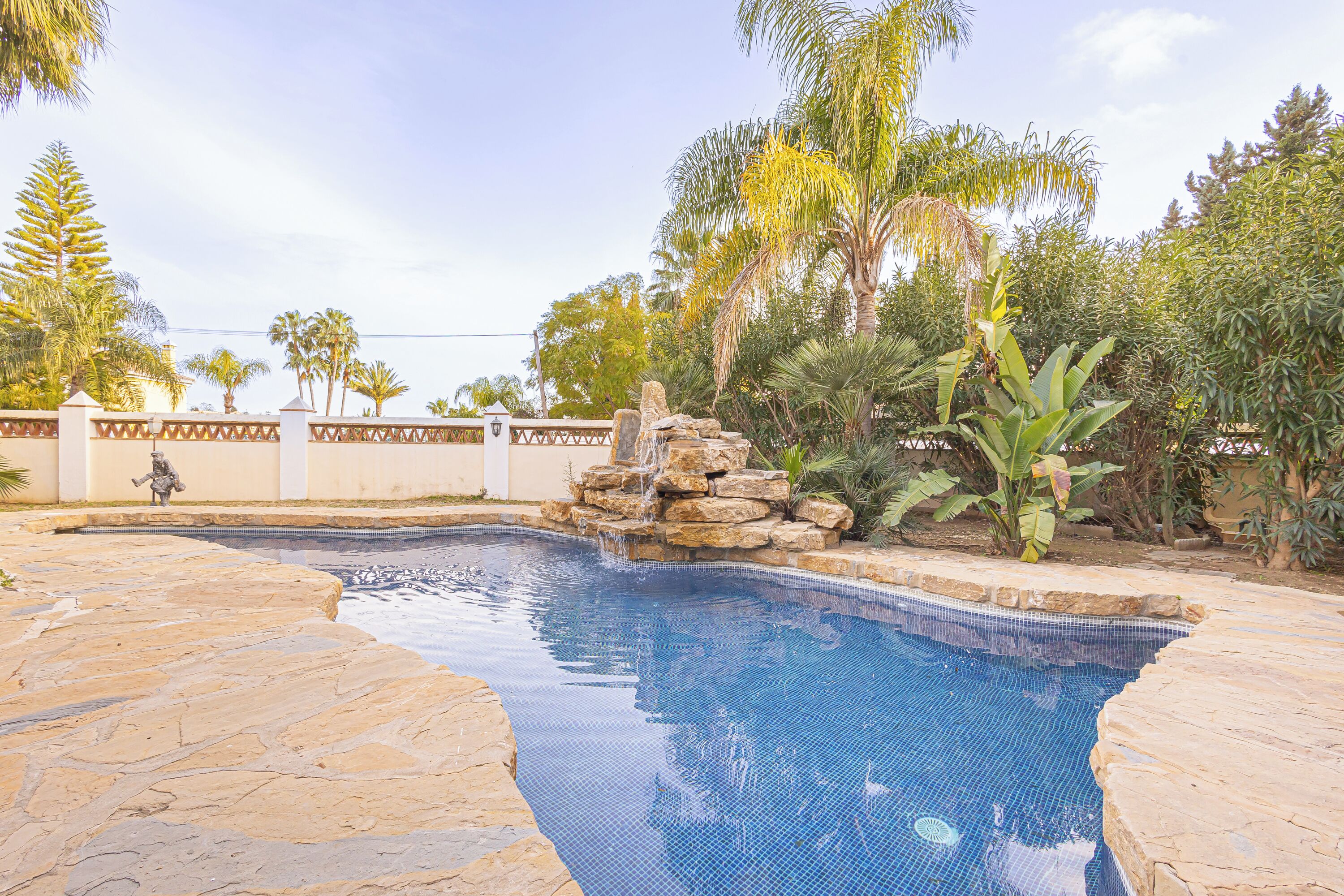 Vila família, 3 quartos, micro-ondas, ao lado da montanha (Family villa for 7 Mijas Golf with) | Piscina | Piscina externa
