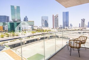 Apartamento, varanda, Vista para a cidade | Terrenos do alojamento