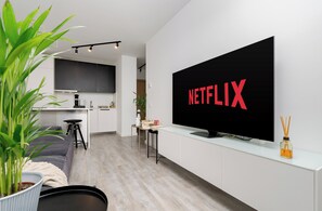 Apartamento, cozinha, vista para o jardim | Ferros/tábuas de passar roupa, Wi-Fi de cortesia