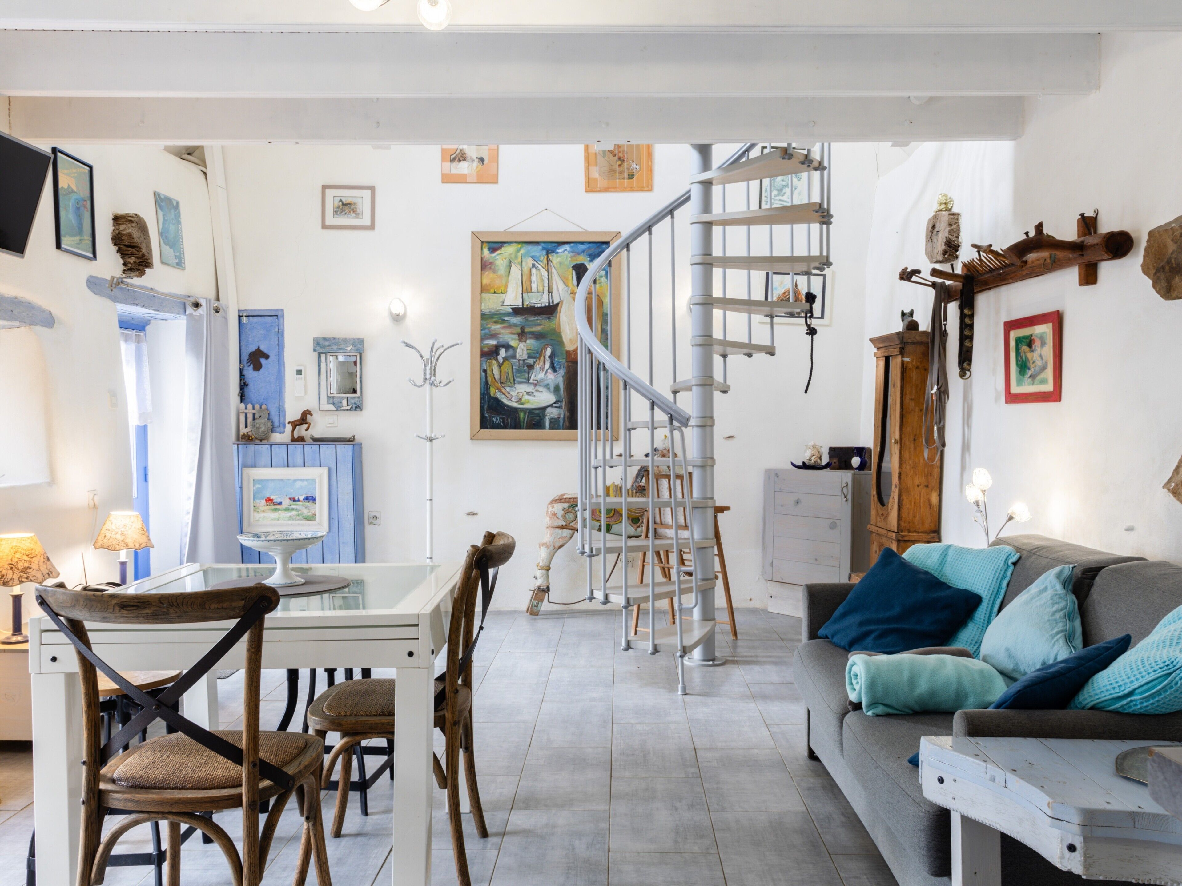 Gîte Atelier La Croix Blanche Avec Jardin Privé, Wi-fi Et Climatisation - Bretagne