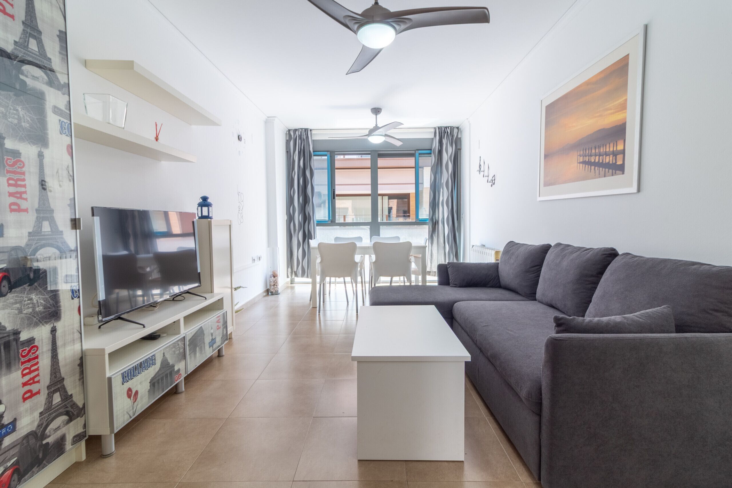 Global Vacacional: Bonito Apartamento Cerca De La Playa - Sagunto