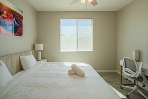 Apartamento de Luxo, 1 cama king-size, ar condicionado