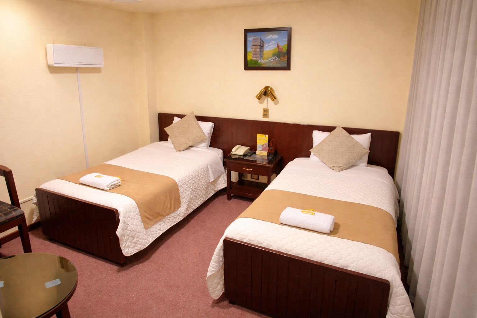 Quarto Twin Clássico, Vista para a cidade