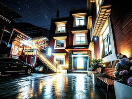 Fachada do alojamento