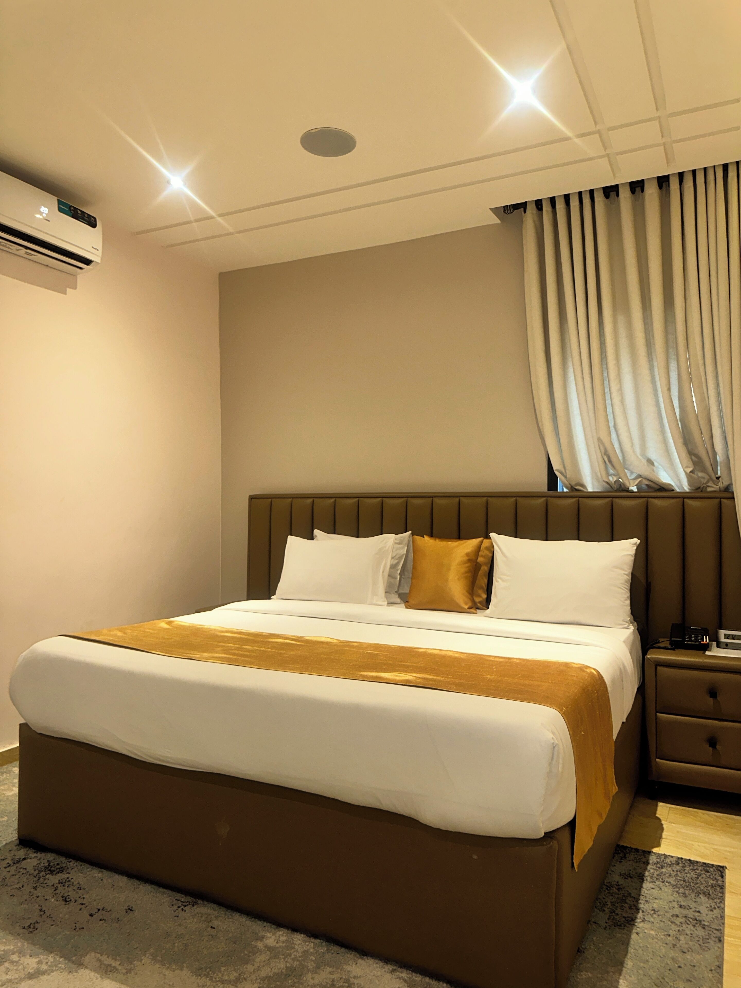 Suíte presidencial, vista para a cidade