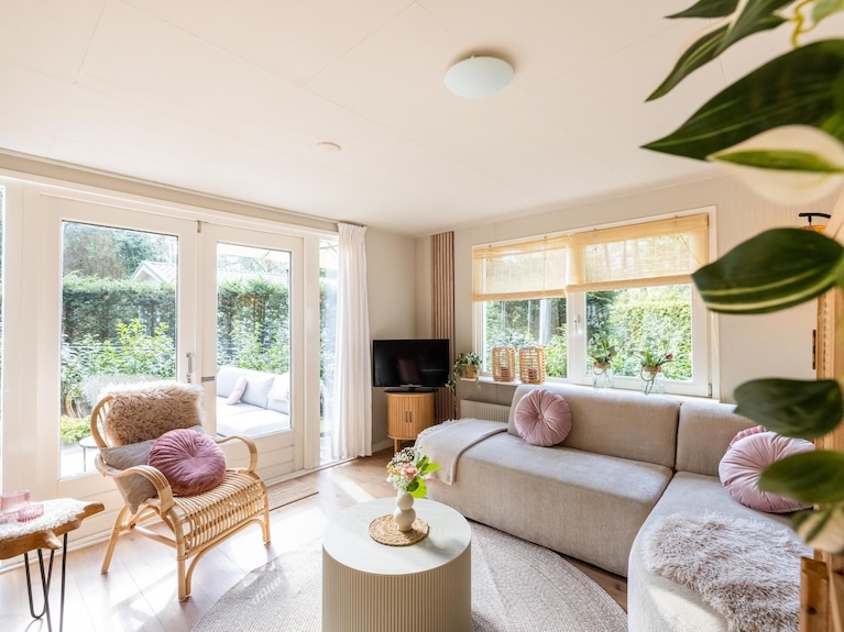 Sfeervol Boschalet Met Zonnige Tuin In De Veluwe - Hattem