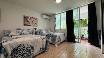 Apartamento, varanda, vista para a montanha