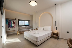 Suite Júnior, vista para o mar | Cofre no quarto, cortinas/cortinados opacos, quartos insonorizados 