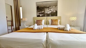 3 quartos, roupa de cama
