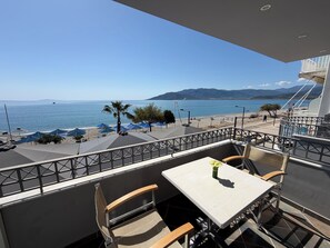 Quarto casal luxo | Terraço/pátio