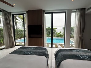 Villa de Luxo, piscina privativa, vista para o jardim