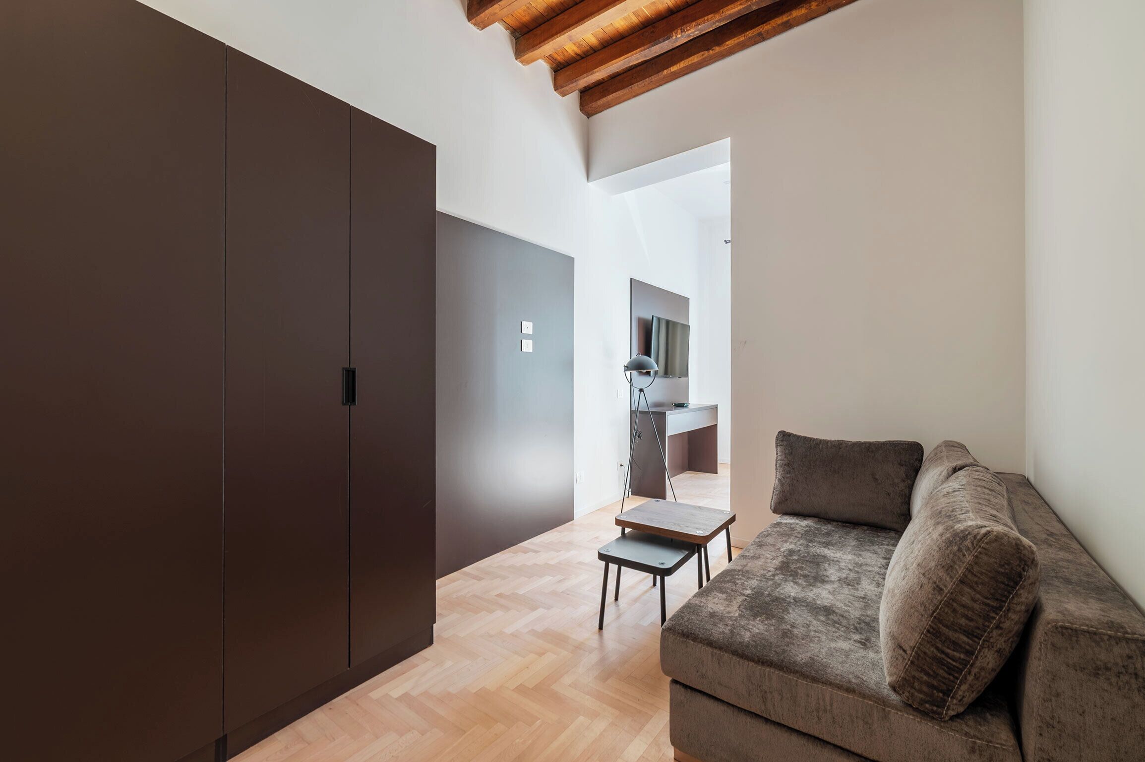 Apartamento conforto, 1 quarto, cozinha | Área de estar