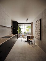 Villa de Luxo, 4 quartos, piscina privativa | Cozinha privada | Um frigorífico/congelador grande, um micro-ondas, um forno 