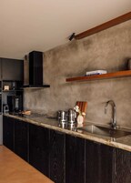 Villa de Luxo, 4 quartos, piscina privativa | Cozinha privada | Uma máquina de café expresso, uma cafeteira/bule