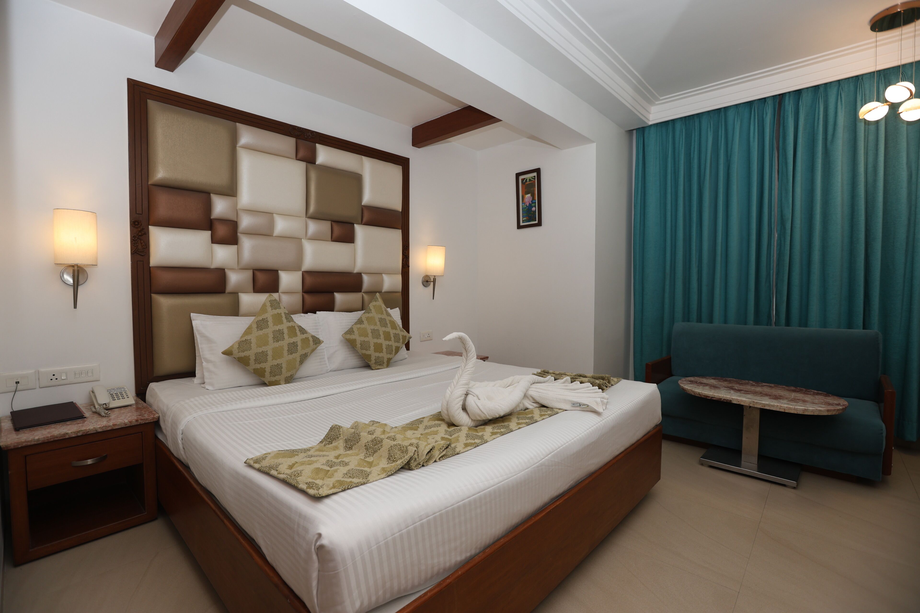 Quarto casal executivo, 1 quarto, vista para a cidade