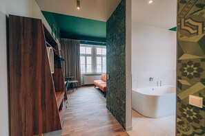 Suite Deluxe | Cortinas/cortinados opacos, quartos insonorizados, Wi-fi grátis 