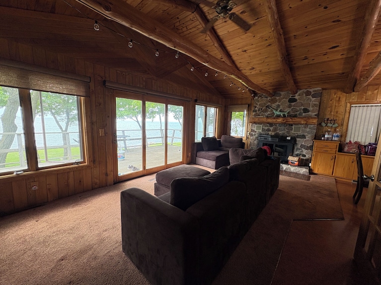 Charming Log Cabin House In Isle Perfect For Relaxing Getaways - Father Hennepin State Park, Isle