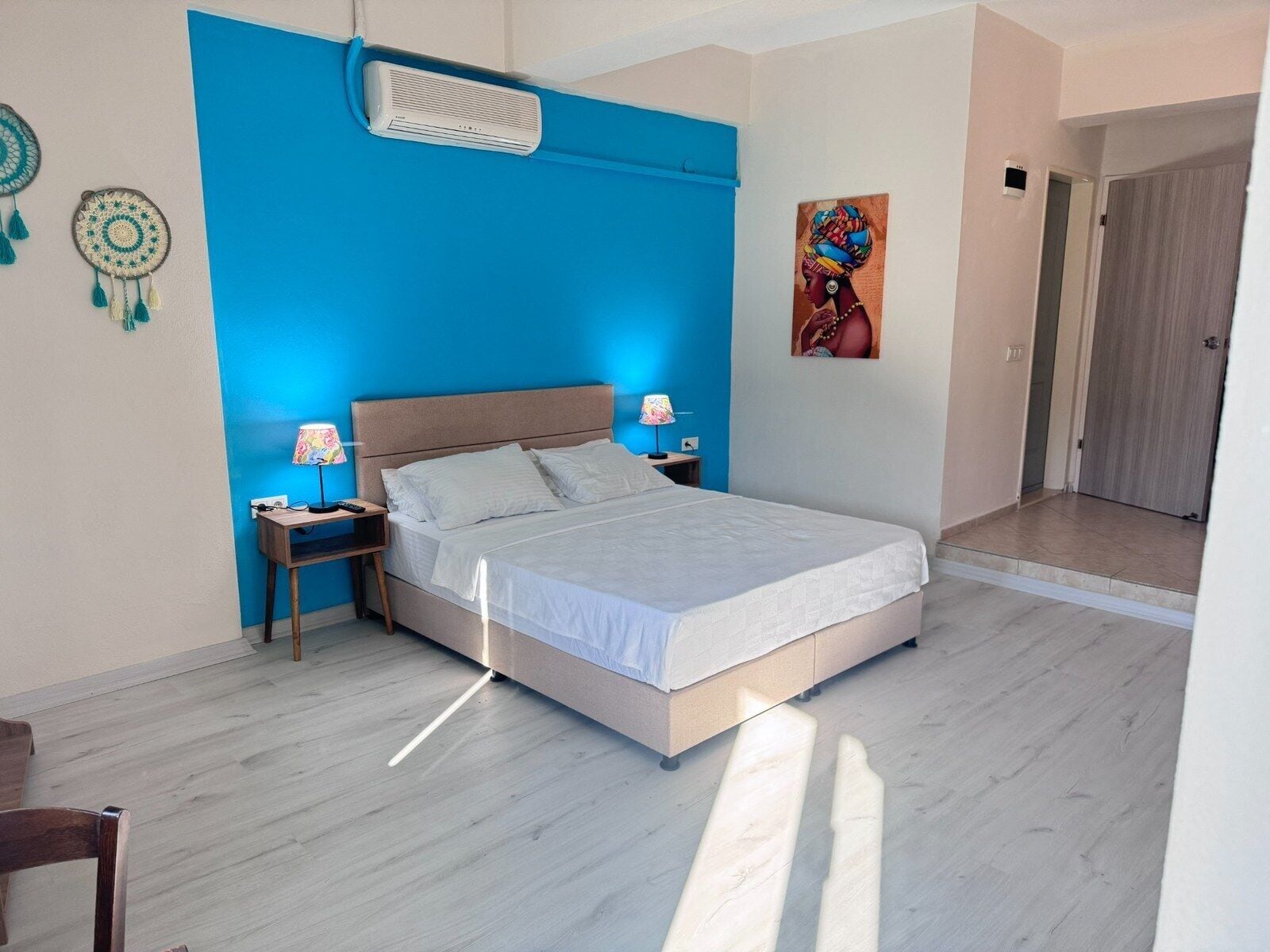 Quarto superior, vista para a cidade