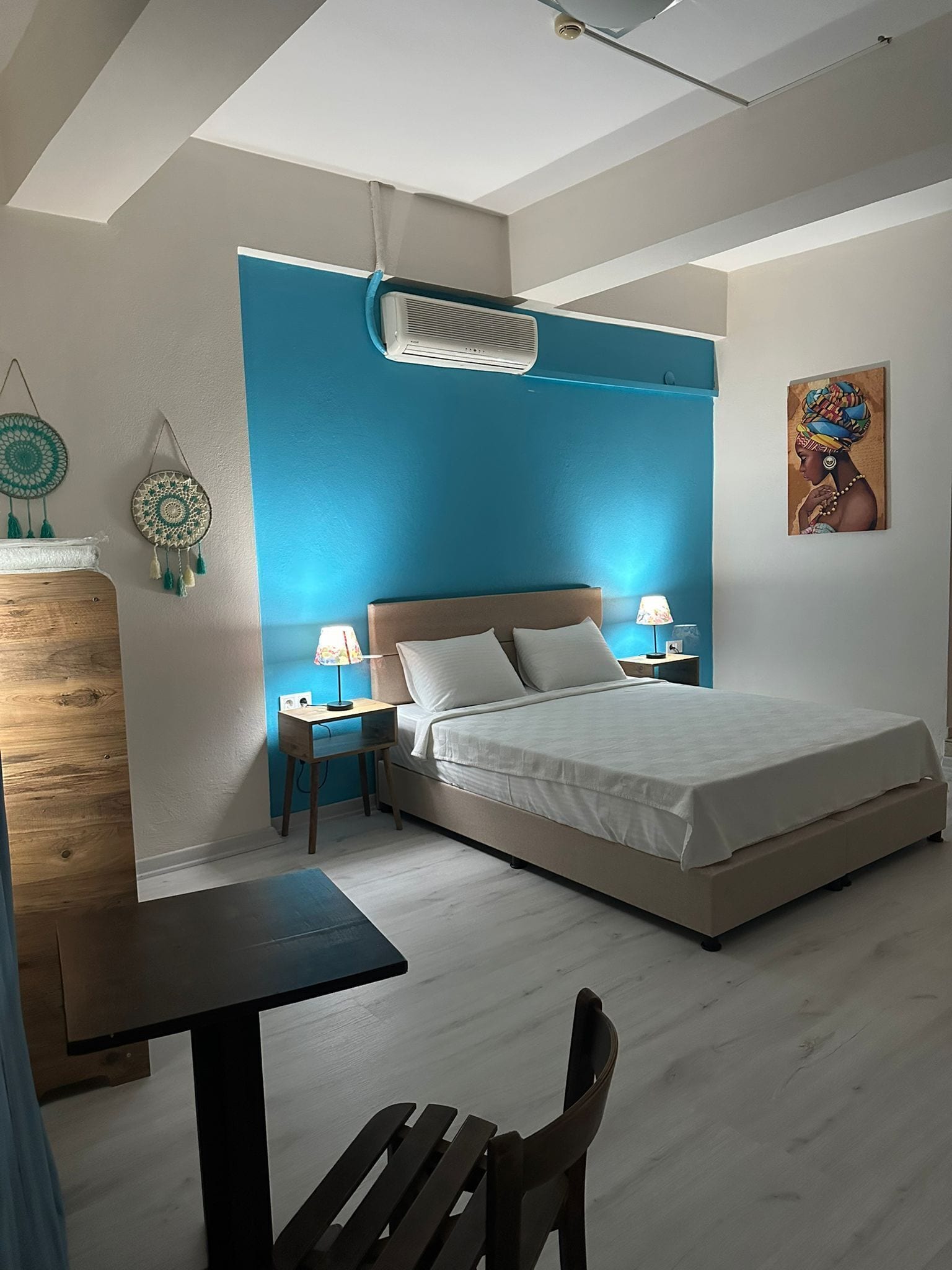 Quarto superior, vista para a cidade