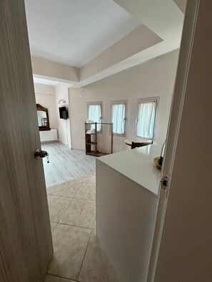 Quarto luxo, vista para a cidade