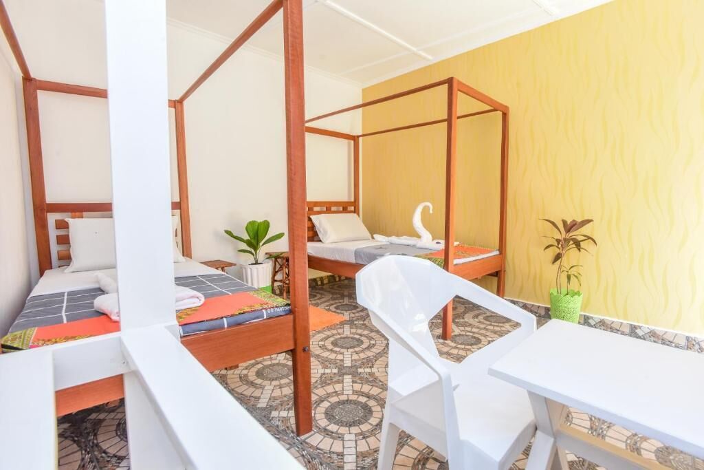Quarto Twin Deluxe | Wi-fi grátis, roupa de cama fornecida 