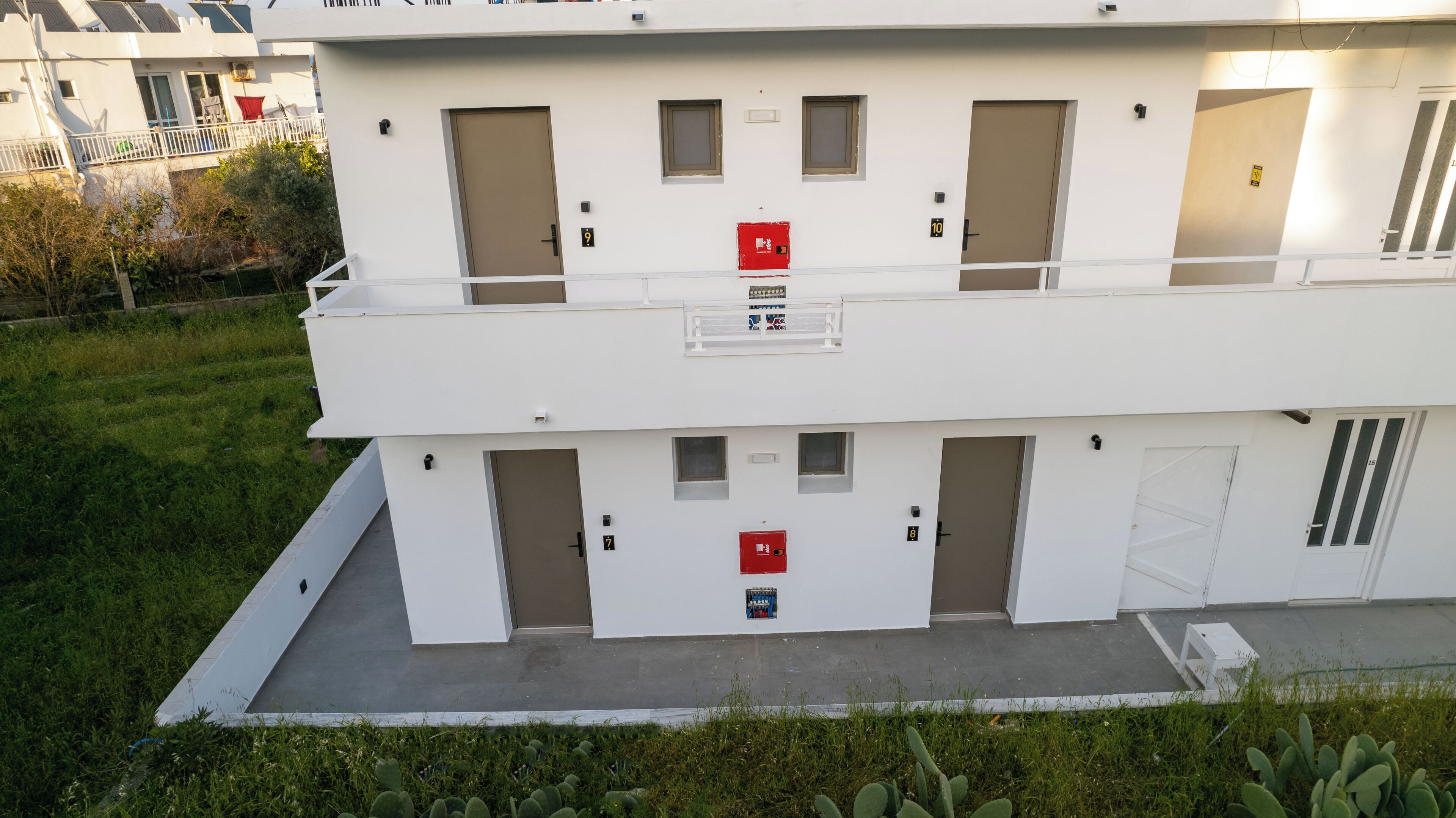 Fachada da propriedade