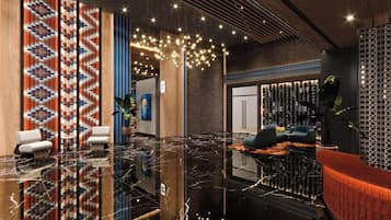 Sala de estar do lobby